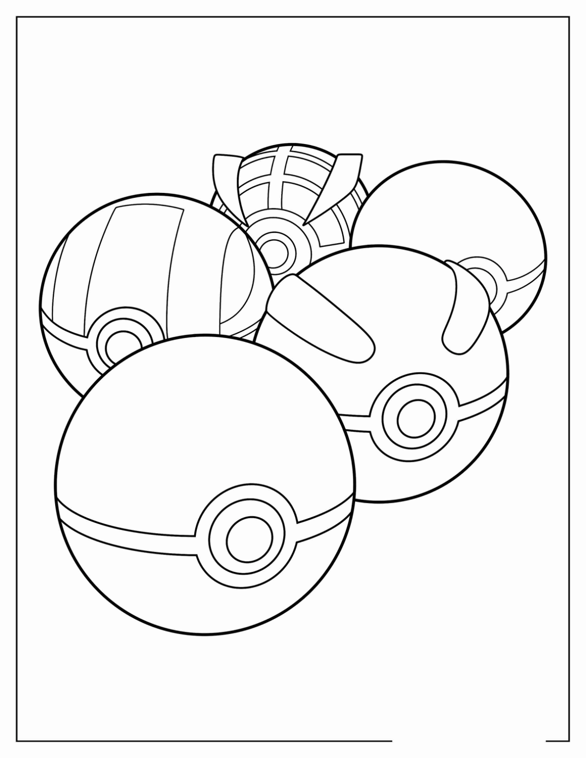 Desenhos do Pokémon para Imprimir e Colorir