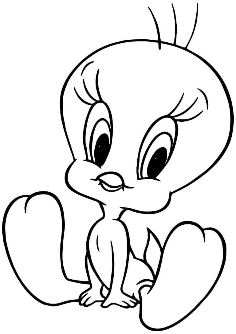 Desenhos do Piu-Piu para Imprimir e Colorir
