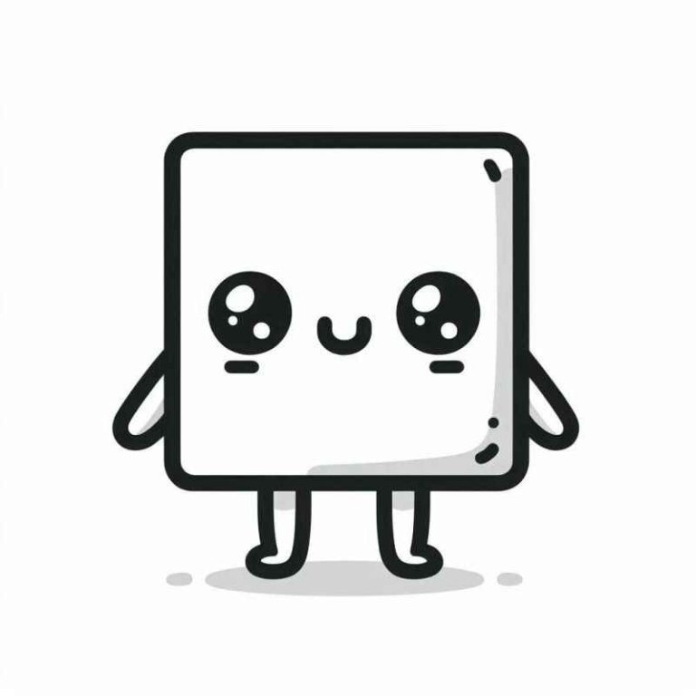 Desenhos de Quadrado para Imprimir e Colorir