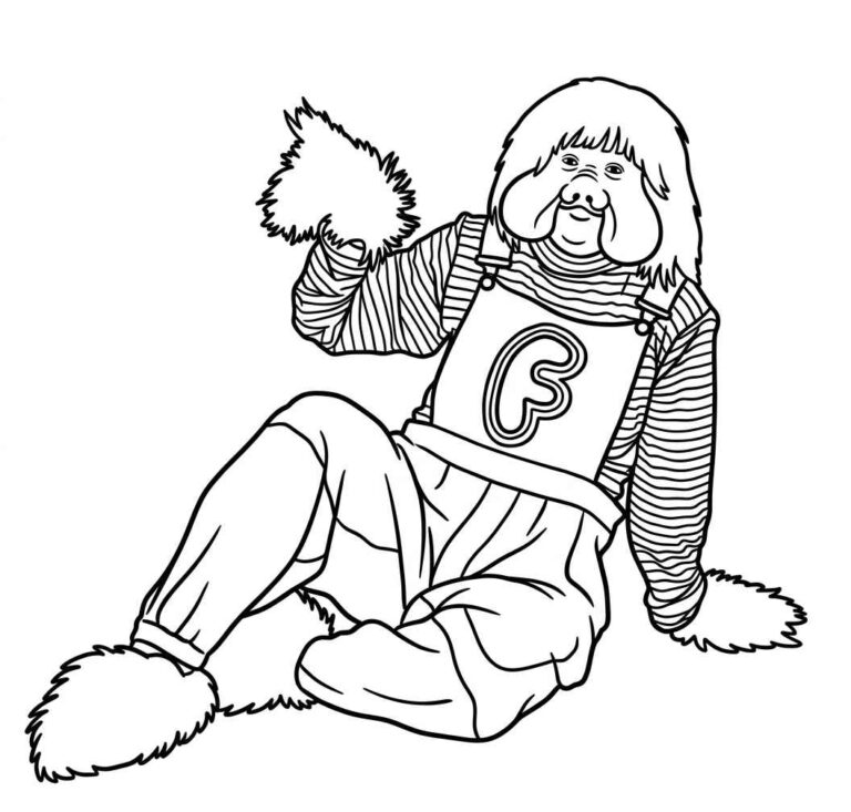 Desenhos do Fofão para Imprimir e Colorir